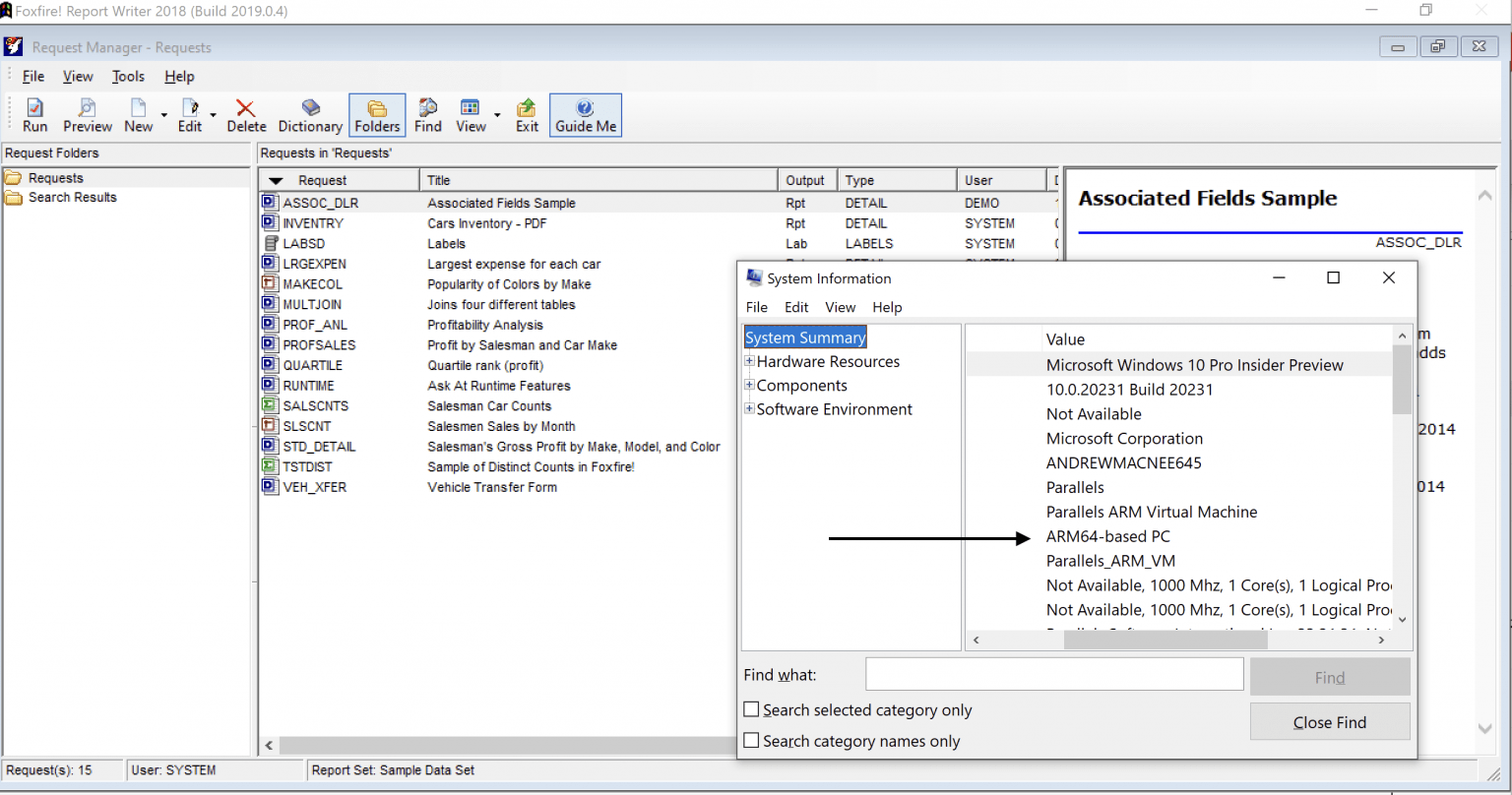 Foxfire! on Windows ARM | Foxfire!
